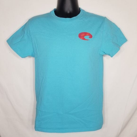 Costa | Shirts | Mens Costa Del Mar Waving Sail Fish Usa Flag Caribbean ...